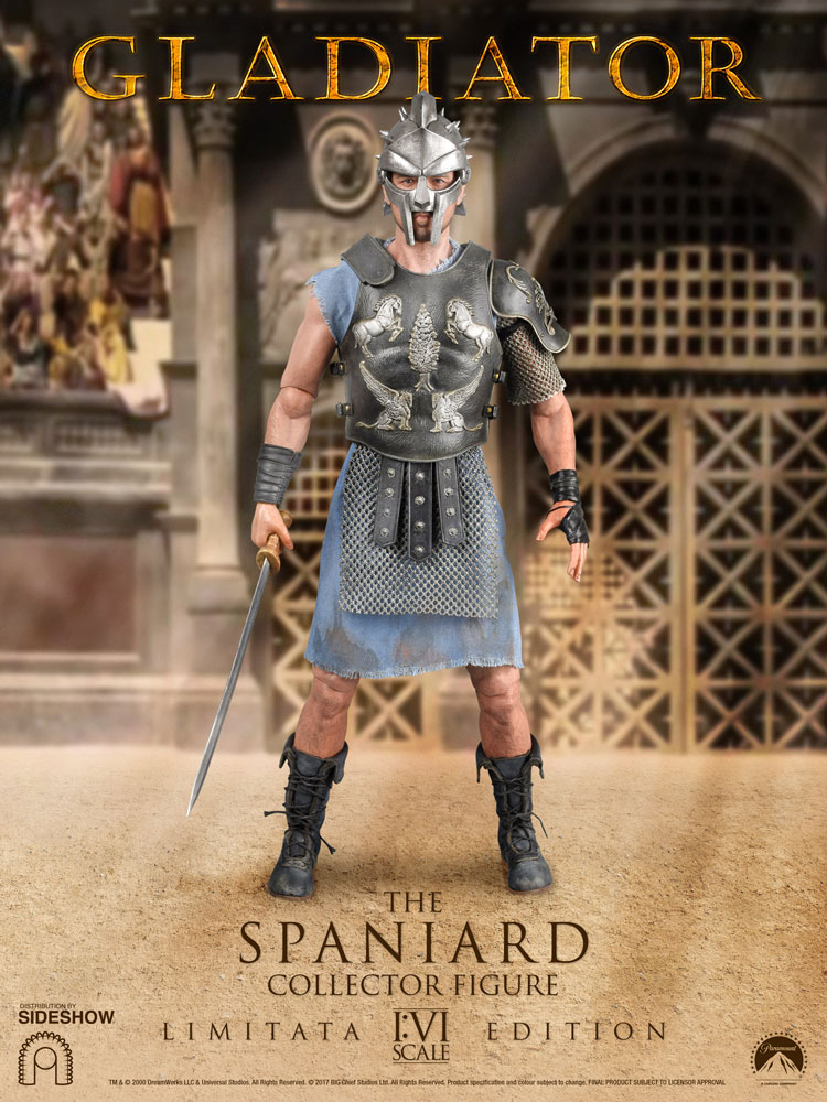 Gladiator The Spaniard Sixth Scale Figure by BIG Chief Studi | Sideshow ...