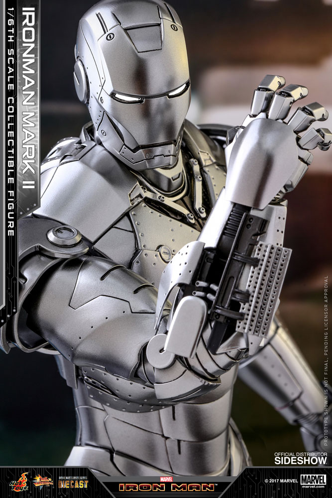 Marvel Iron Man Mark II Sixth Scale Figure by Hot Toys | Sideshow ...