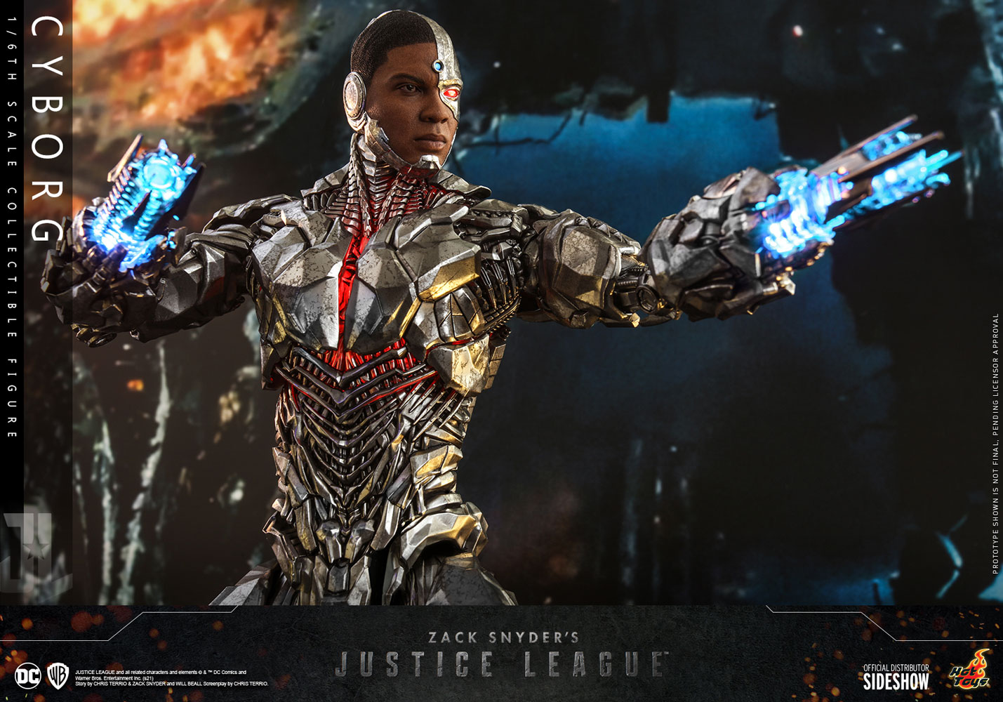 Cyborg (Special Edition) Sixth Scale Collectible Figure by Hot Toys ...