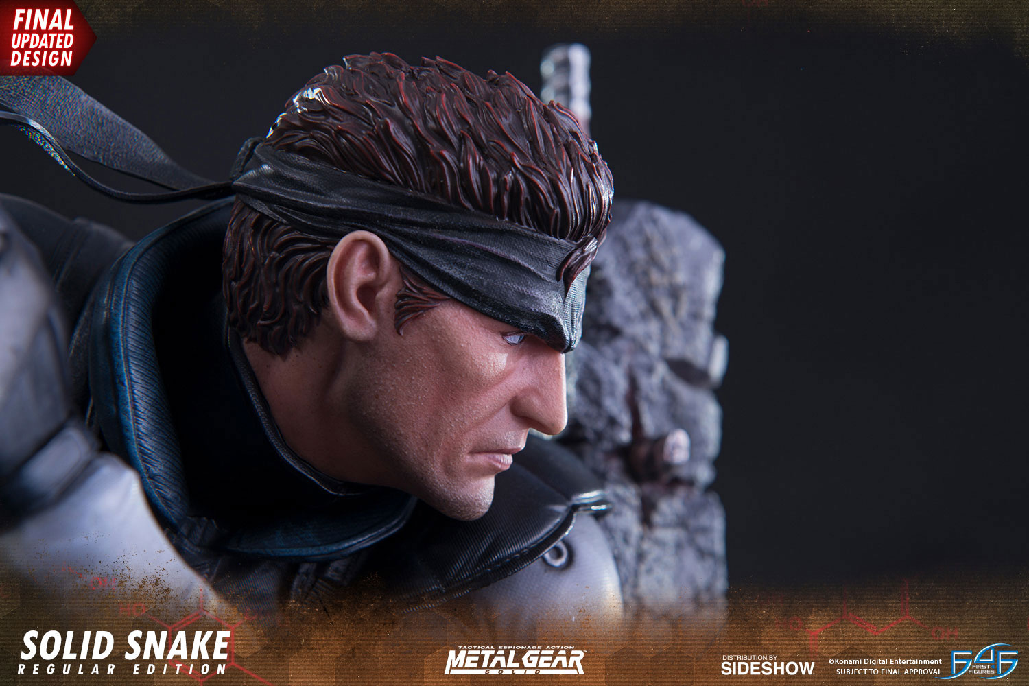 Metal Gear Solid Solid Snake Statue by First 4 Figures | Sideshow ...