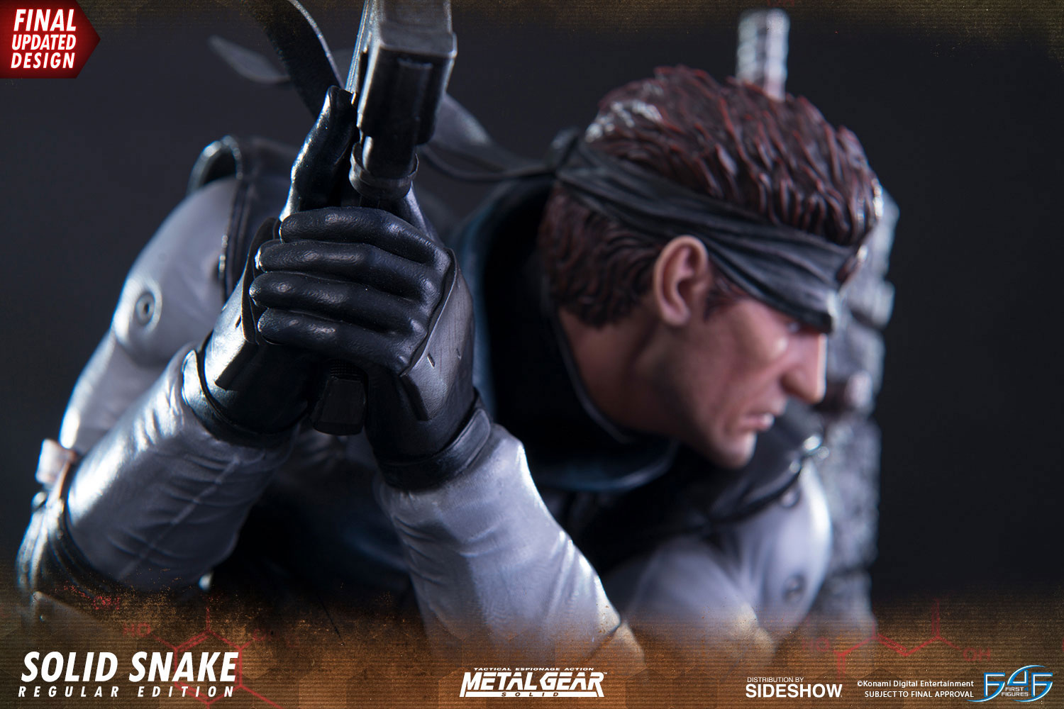 Metal Gear Solid Solid Snake Statue by First 4 Figures | Sideshow ...