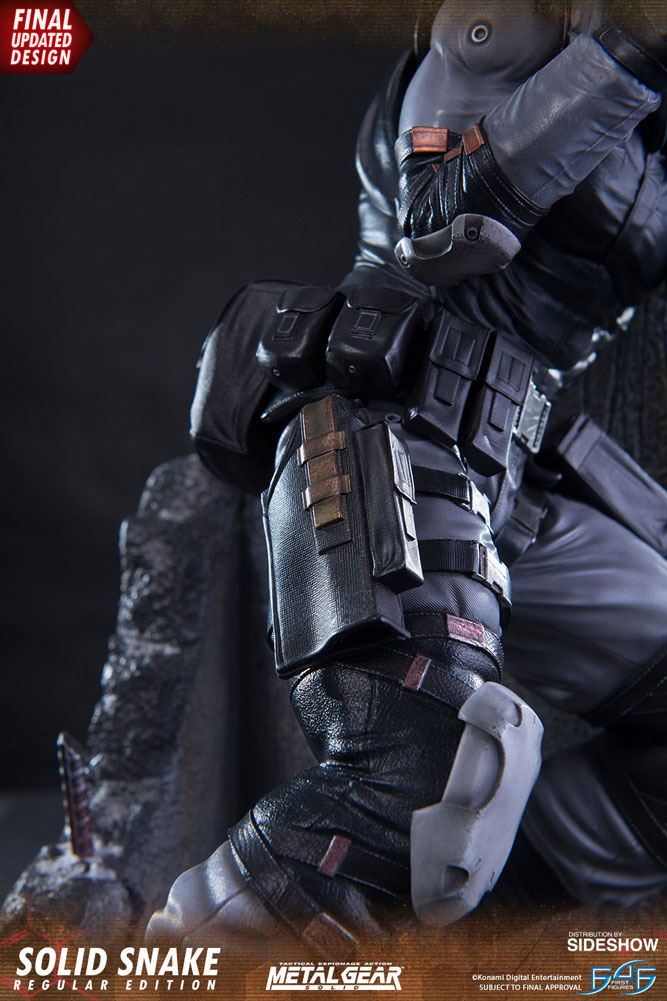 Metal Gear Solid Solid Snake Statue by First 4 Figures | Sideshow ...