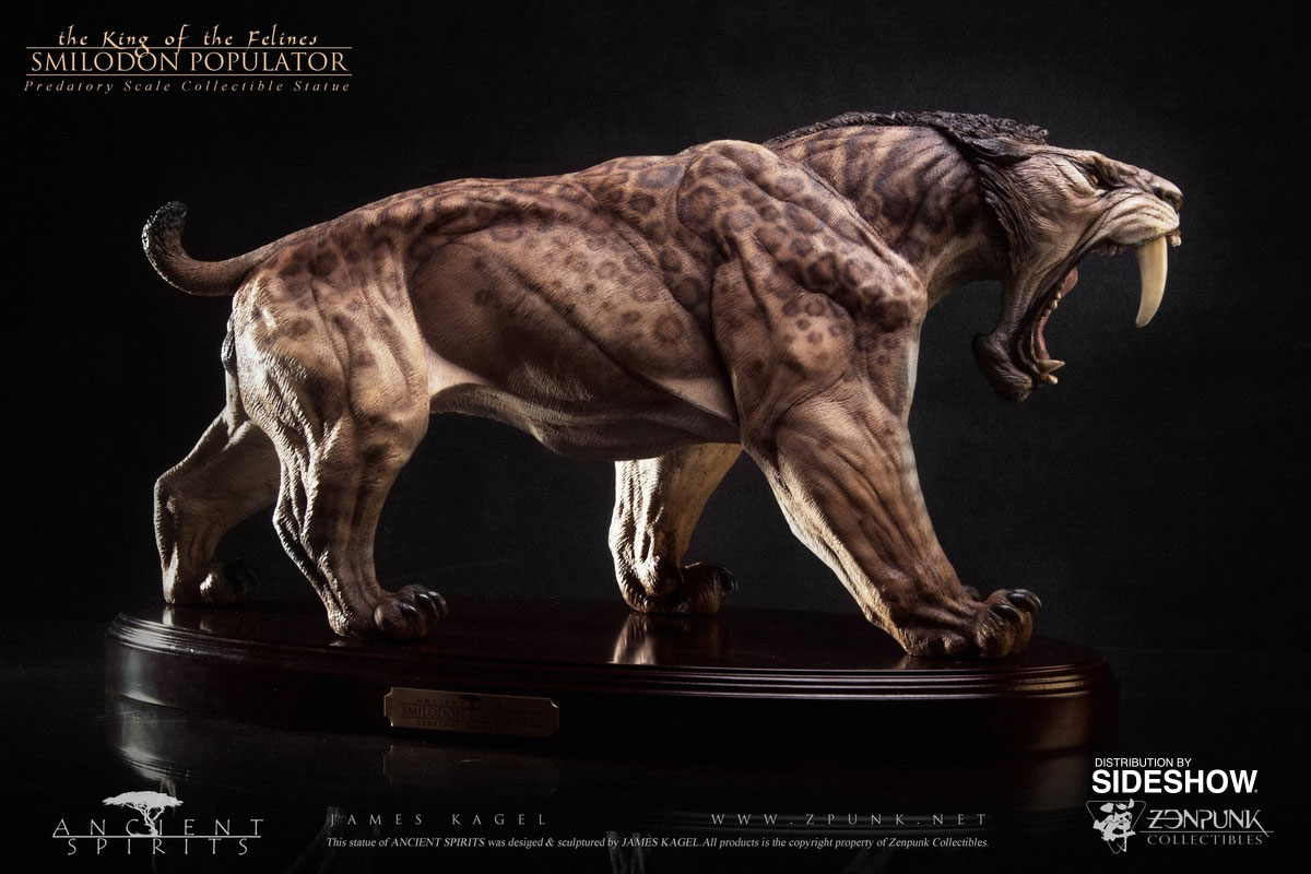 James Kagel Smilodon Populator Statue by Zenpunk Collectible | Sideshow ...