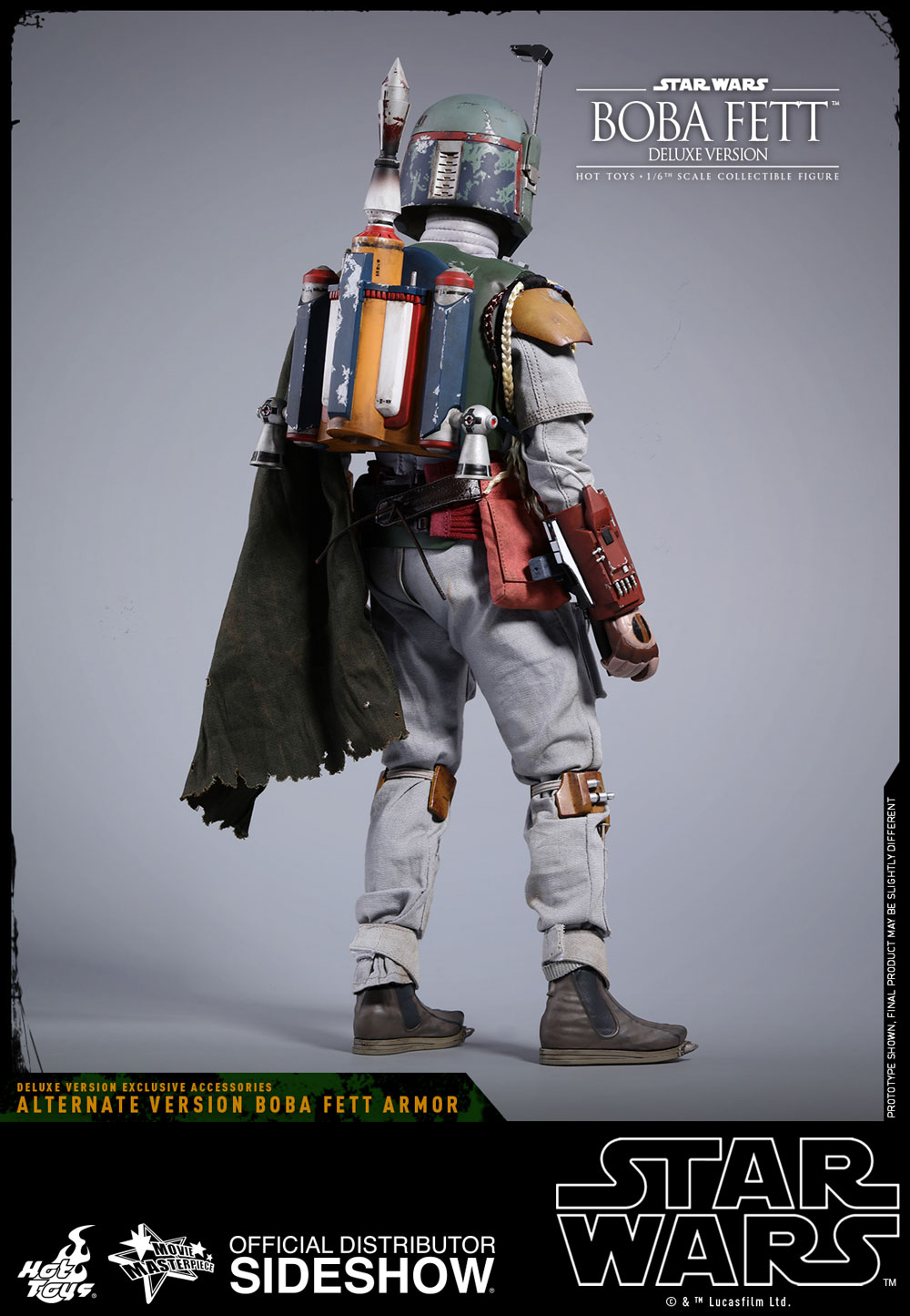 Boba Fett Empire Strikes Back Figure by Hot Toys | Sideshow Collectibles