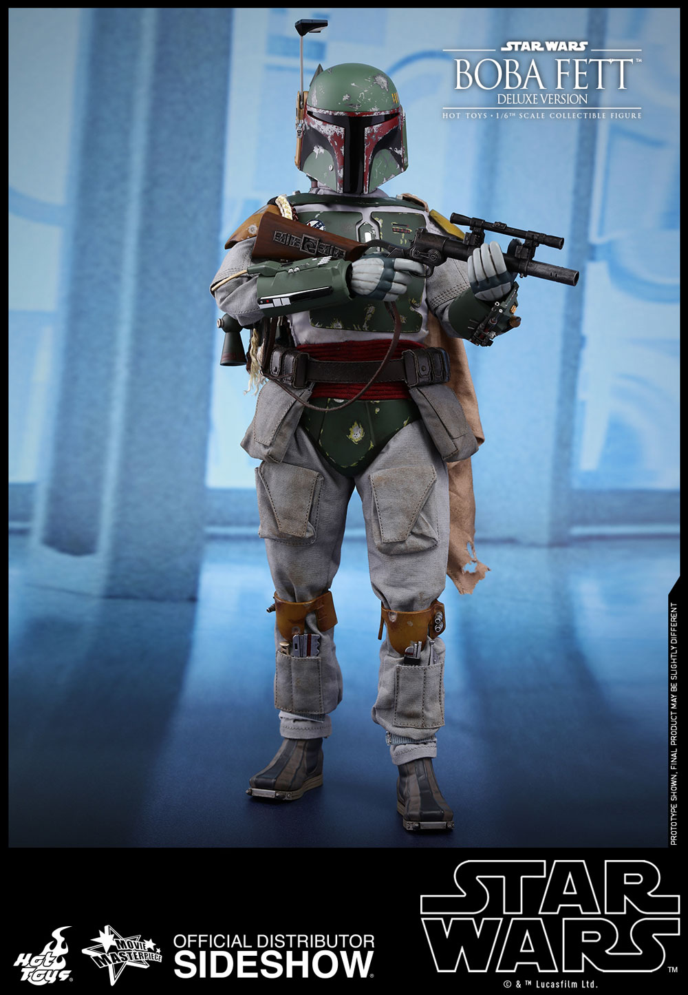 Boba Fett Empire Strikes Back Figure by Hot Toys | Sideshow Collectibles