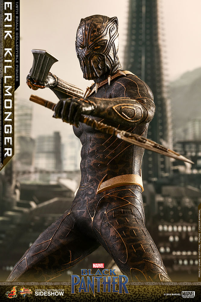 Erik Killmonger Figure by Hot Toys | Sideshow Collectibles