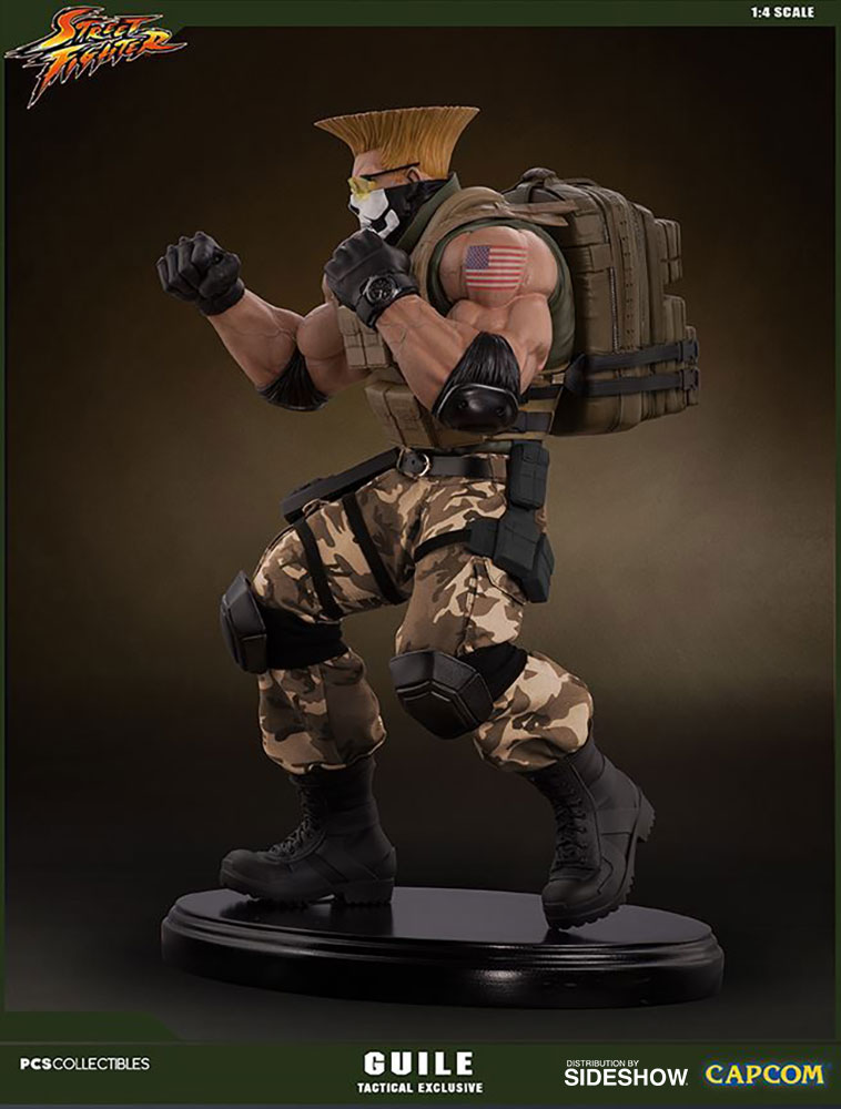 Street Fighter Guile Tactical Statue by Pop Culture Shock | Sideshow ...