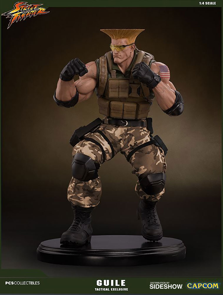 Street Fighter Guile Tactical Statue by Pop Culture Shock | Sideshow ...