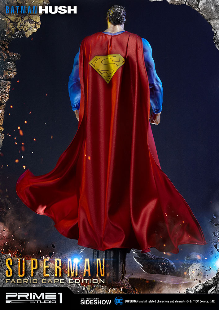 DC Comics Superman Fabric Cape Edition Statue by Prime 1 Stu | Sideshow ...