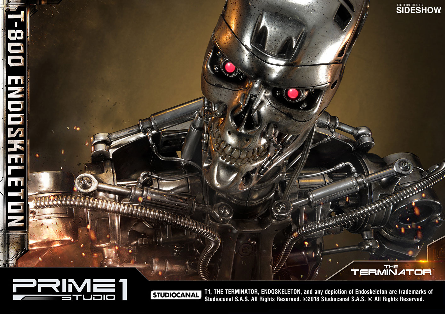 Terminator T-800 Endoskeleton The Terminator Statue by Prime | Sideshow ...