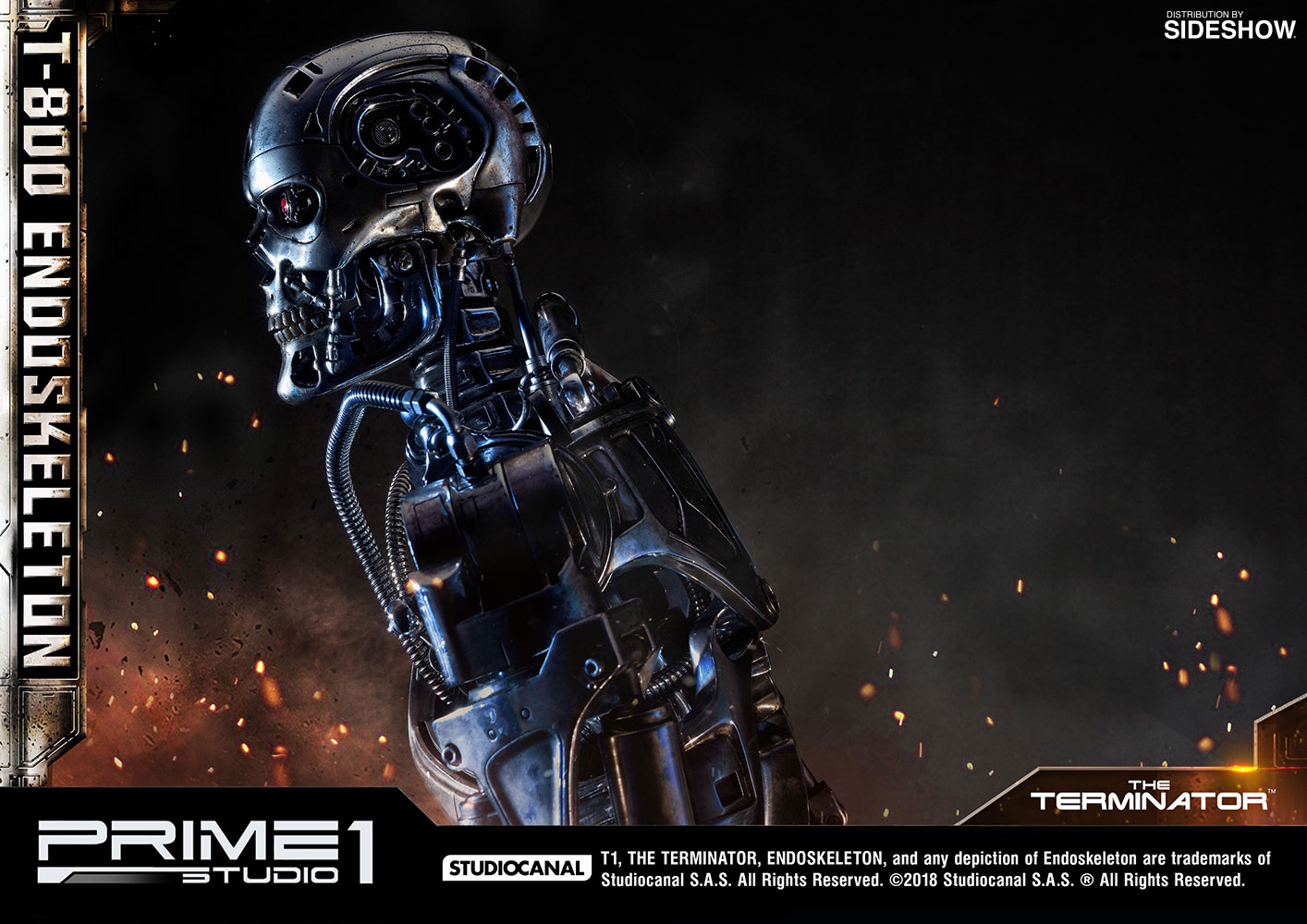 Terminator T-800 Endoskeleton The Terminator Statue by Prime | Sideshow ...