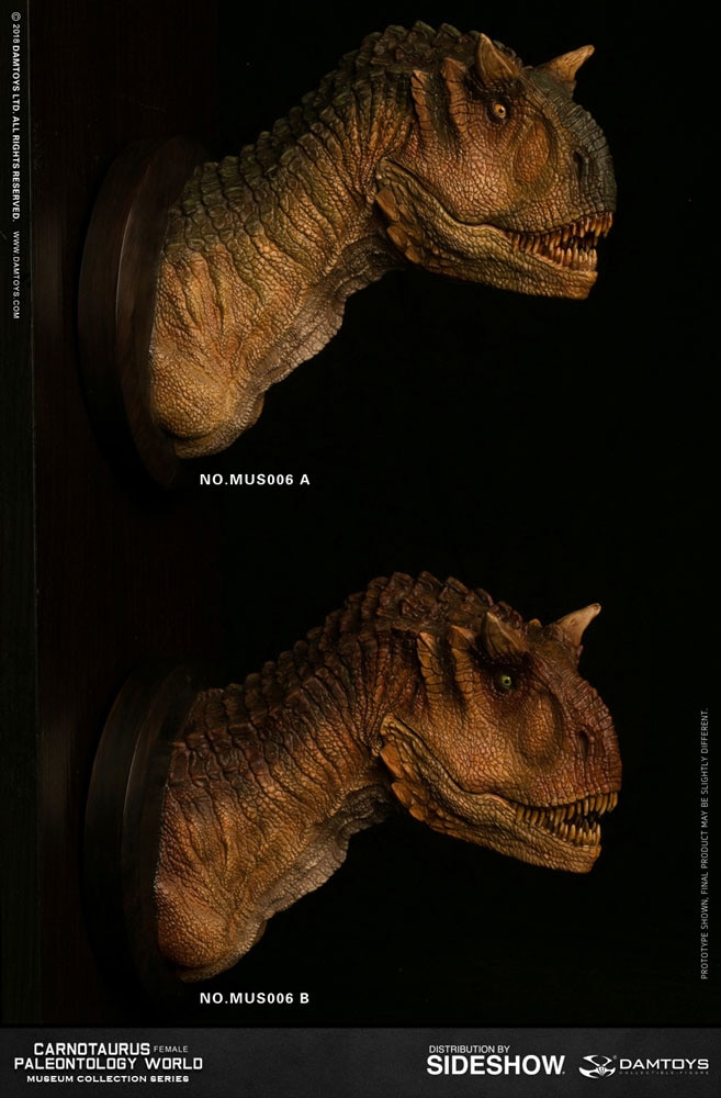 Carnotaurus Female Bust by Damtoys | Sideshow Collectibles