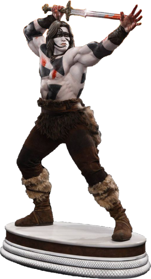 Conan Conan the Barbarian War Paint Statue by Pop Culture Sh | Sideshow ...