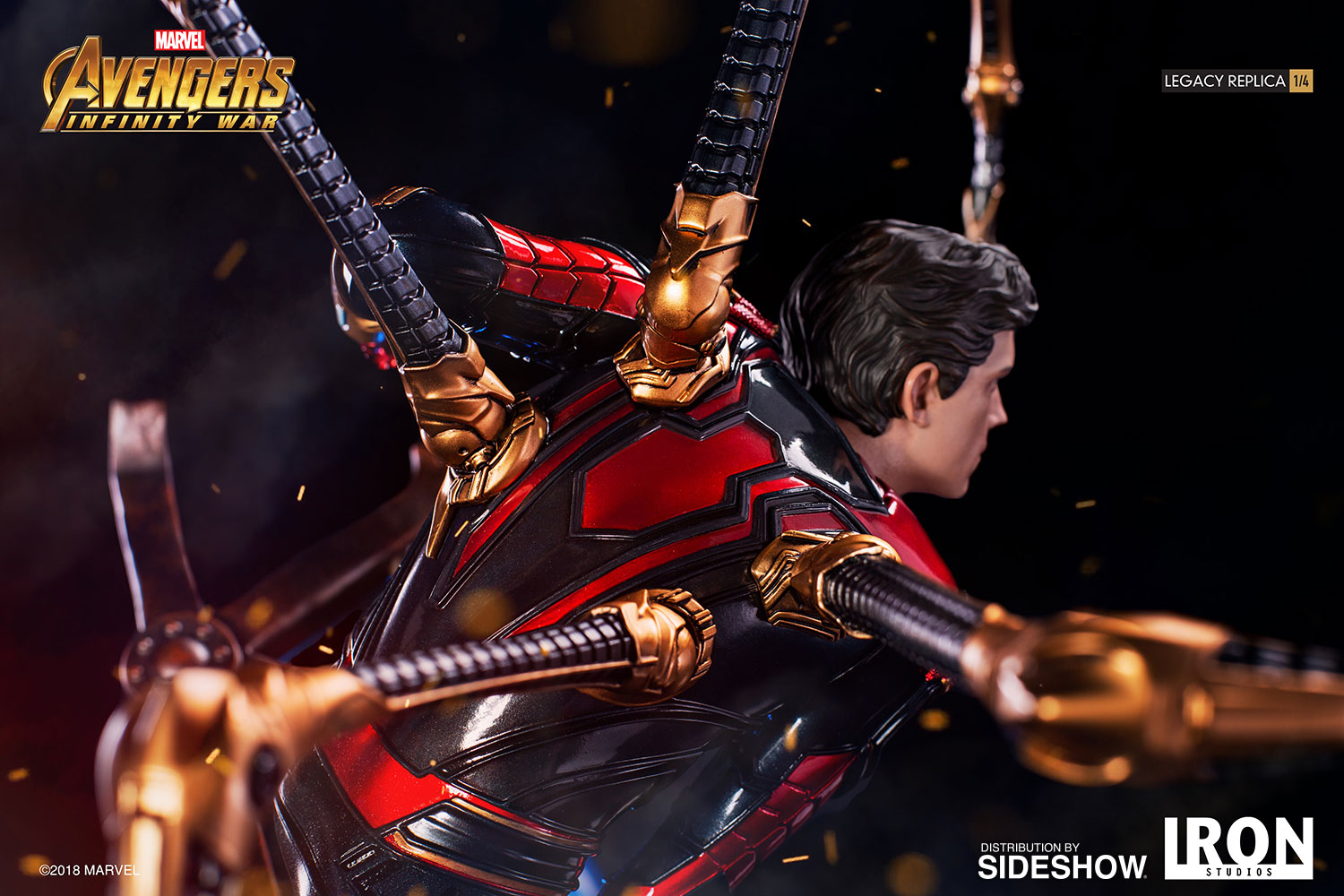 Marvel Iron Spider-Man Statue by Iron Studios | Sideshow Collectibles
