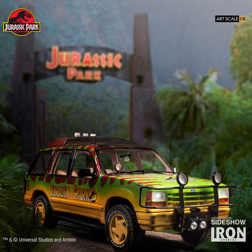 Jurassic Park Jungle Explorer 05 Statue by Iron Studios | Sideshow ...