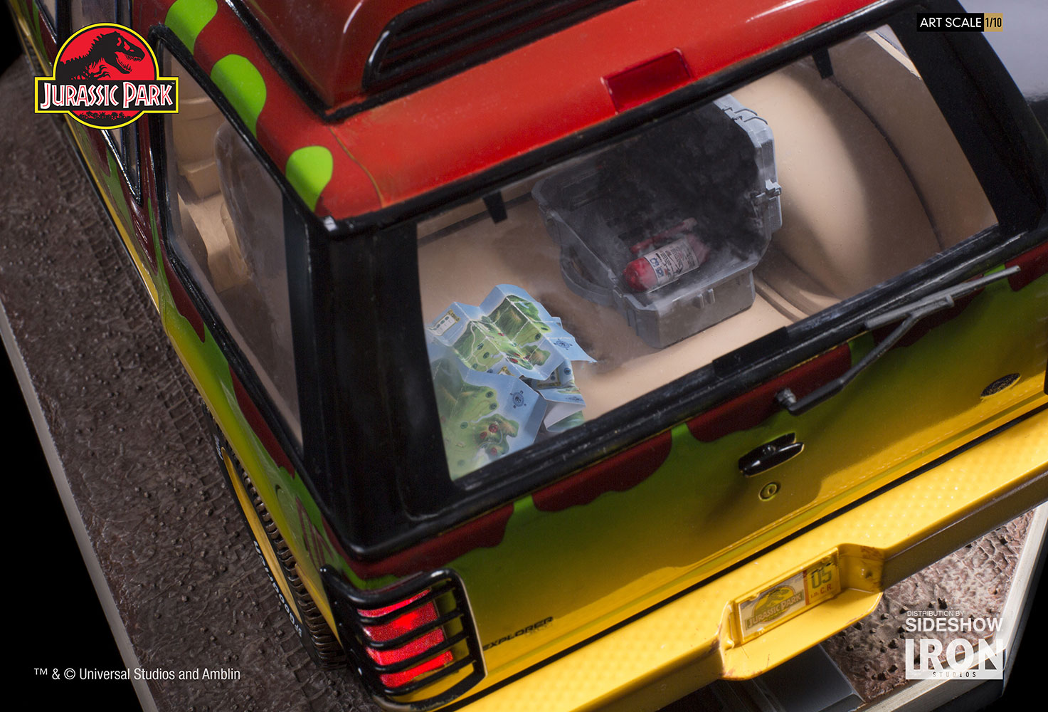 Jurassic Park Jungle Explorer 05 Statue by Iron Studios | Sideshow ...