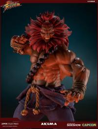 Street Fighter Akuma 10 Year Deluxe Statue by Pop Culture Sh | Sideshow ...