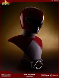 Mighty Morphin Power Rangers Red Ranger Life-Size Bust by Po | Sideshow ...
