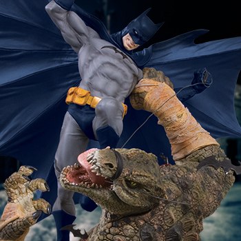 Killer Croc Vs Batman