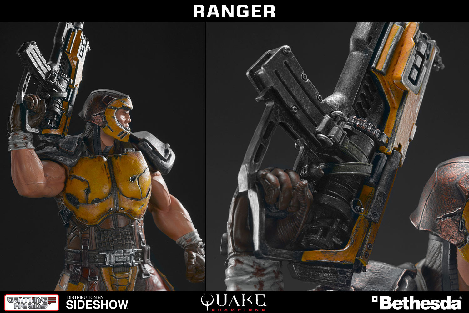 The Quake Ranger Regular Edition Statue by Gaming Heads | Sideshow ...