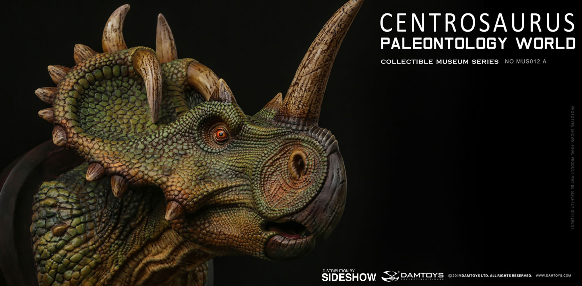 Centrosaurus Bust by Damtoys | Sideshow Collectibles