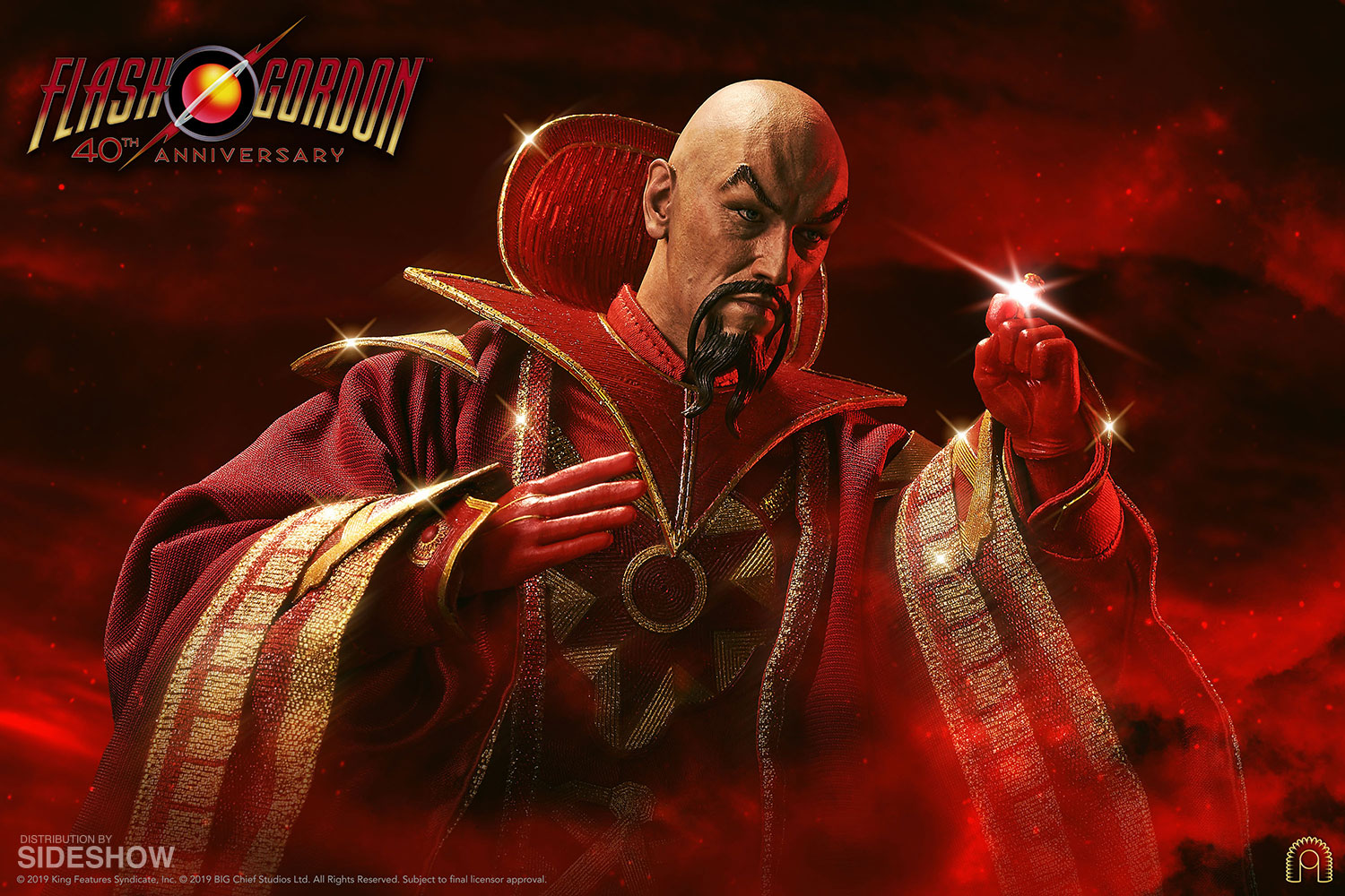 Ming the Merciless Emperor of Mongo Character Replica Figure | Sideshow ...