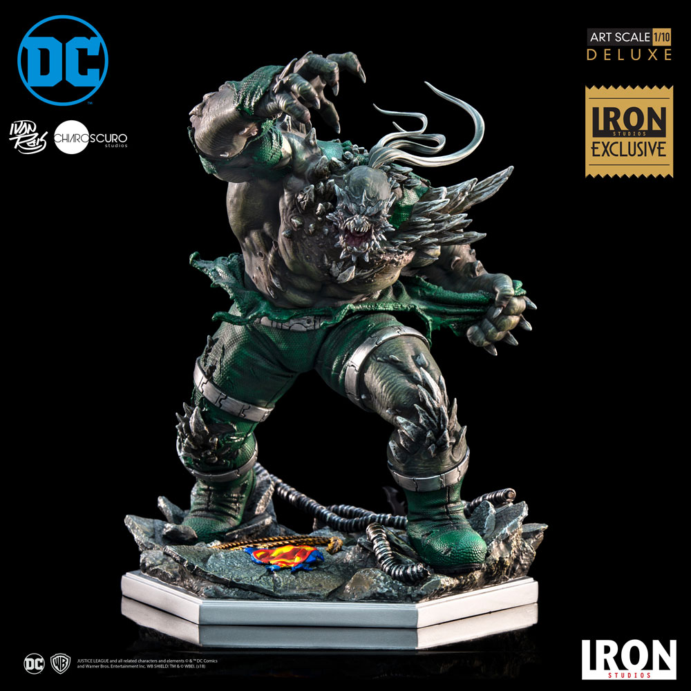 Doomsday Deluxe Art Scale Statue from Iron Studios | Sideshow Collectibles