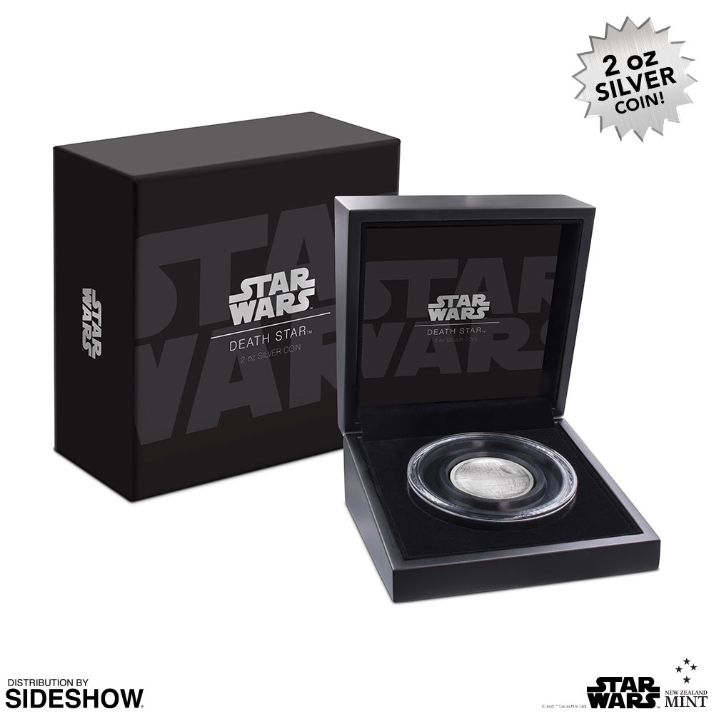 Death Star 2oz Silver Coin | Sideshow Collectibles
