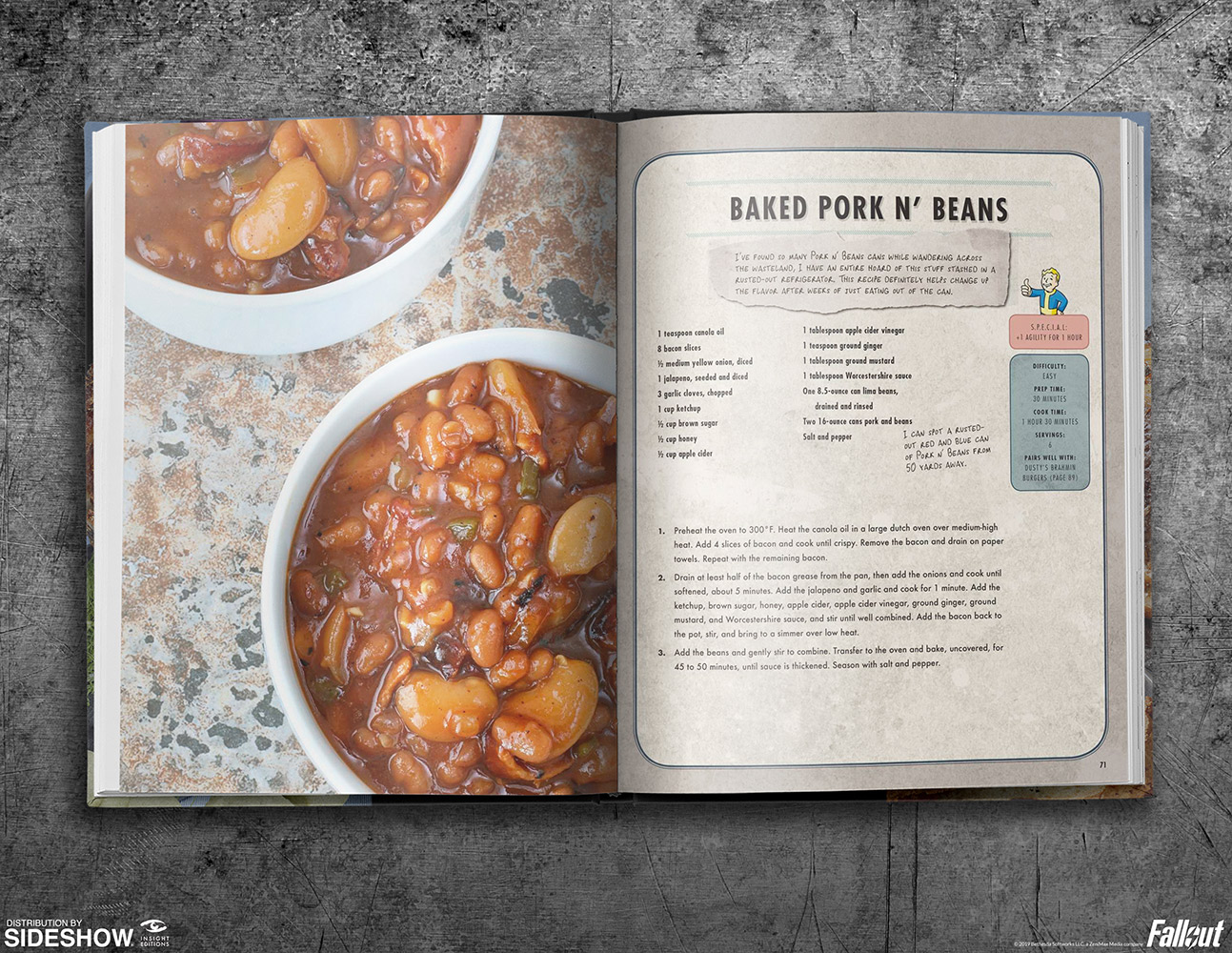 Fallout: The Vault Dweller's Official Cookbook | Sideshow Collectibles