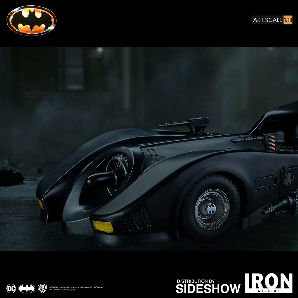 Batmobile Deluxe Art Scale Statue by Iron Studios | Sideshow Collectibles