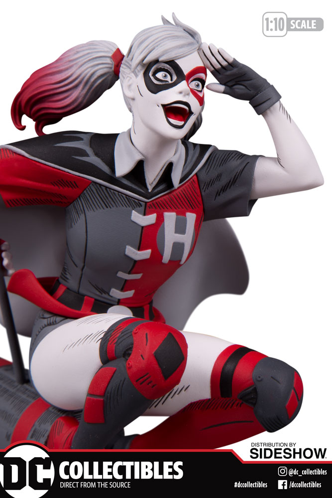 DC Comics Harley Quinn Red, White & Black by DC Collectibles | Sideshow ...