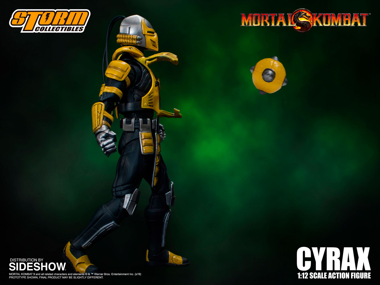 Cyrax 1:12 Figure | Sideshow Collectibles