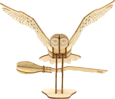 Incredibuilds: Hedwig Deluxe Book and Model | Sideshow Collectibles