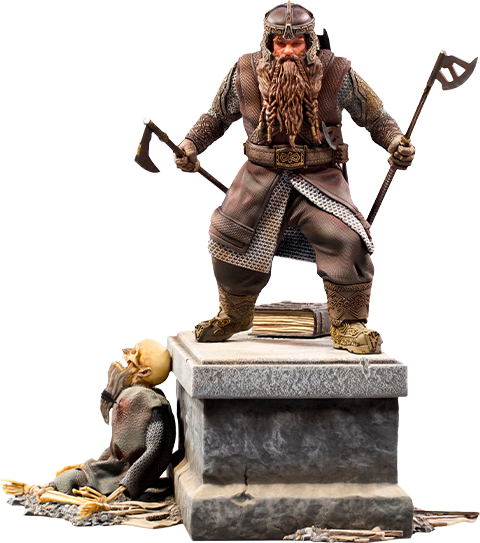 The Gimli Deluxe Art Scale Statue by Iron Studios | Sideshow Collectibles