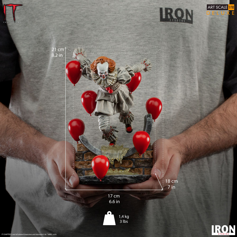 It Chapter Two Pennywise Deluxe Statue by Iron Studios | Sideshow ...