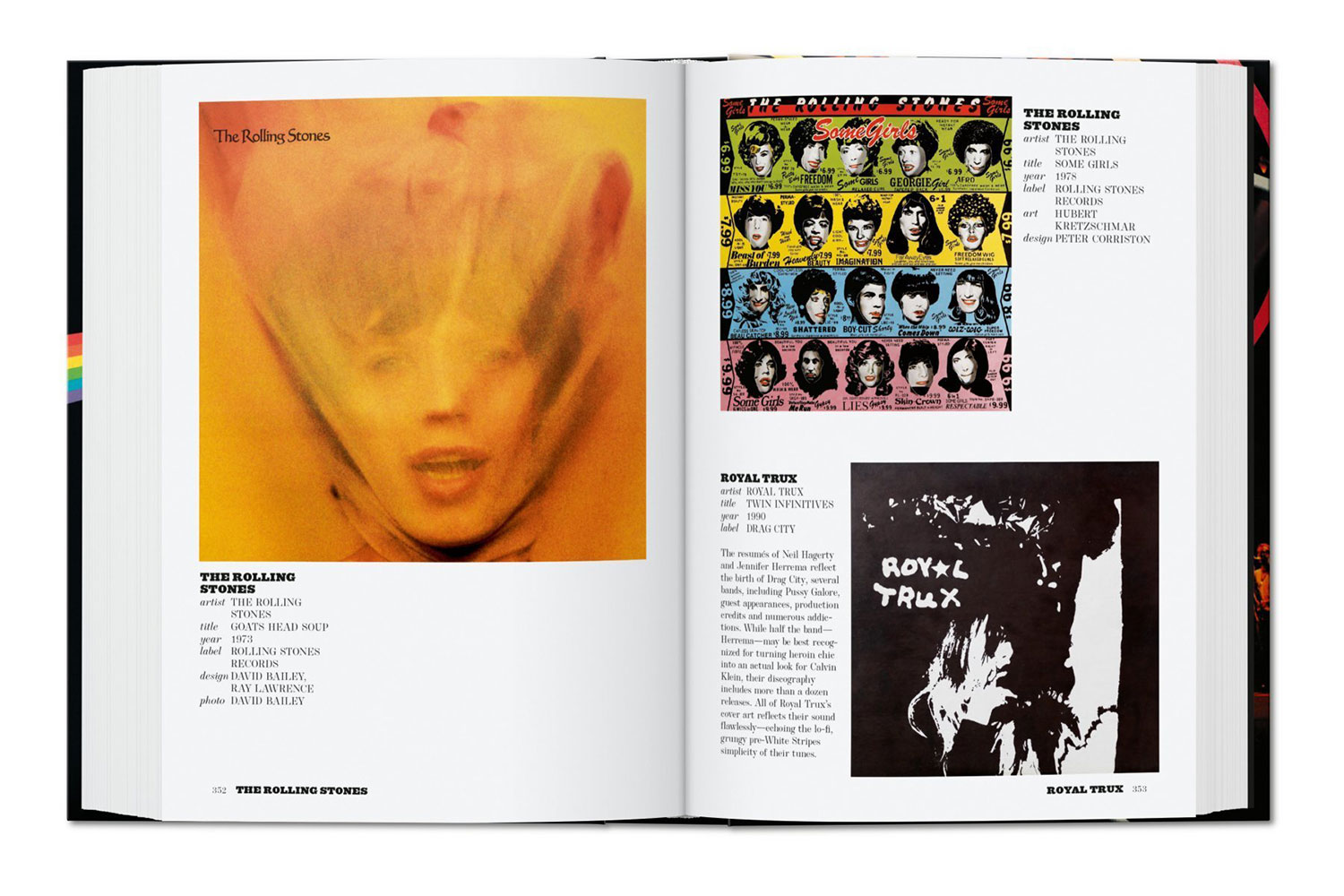 Rock Covers – 40th Anniversary Edition Hardcover Book by TASCHEN ...