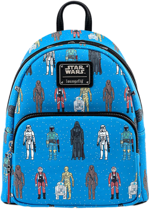 Star Wars Action Figure Mini Backpack by Loungefly | Sideshow Collectibles