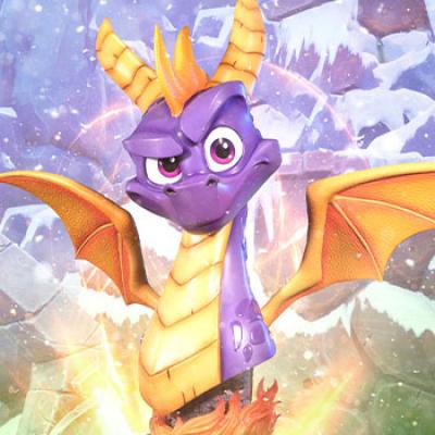 Spyro Life-Size Bust by First 4 Figures | Sideshow Collectibles