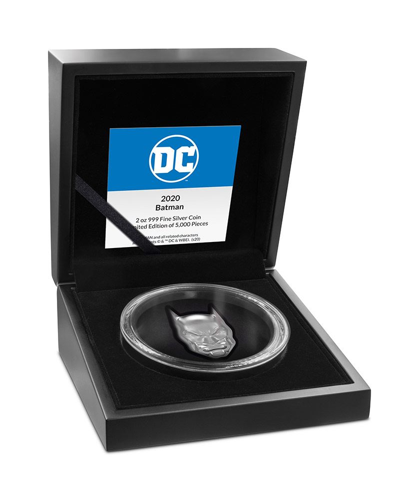 Batman 2oz Silver Coin by New Zealand Mint | Sideshow Collectibles
