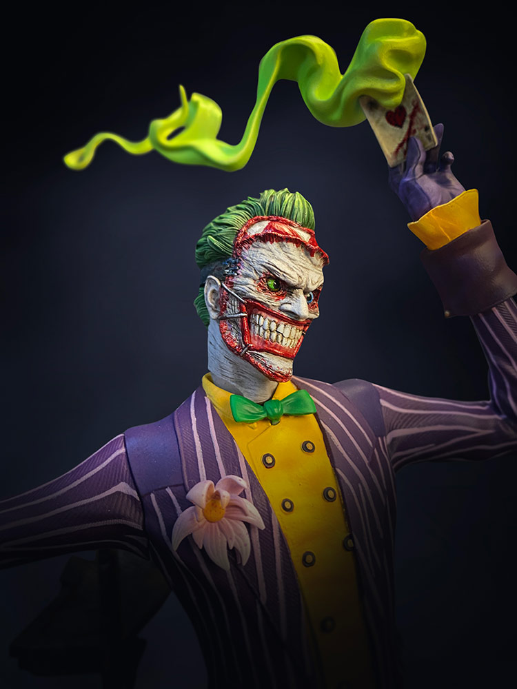 The Joker Arkham Asylum Statue | Sideshow Collectibles