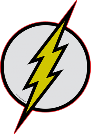 The Flash LED Logo Wall Light | Sideshow Collectibles