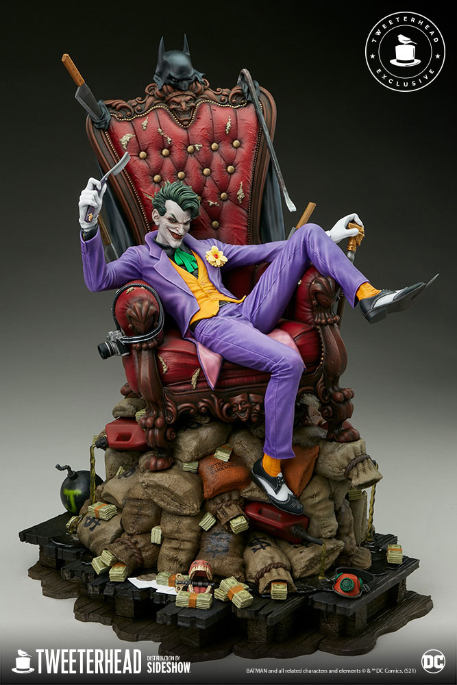 DC Comics The Joker (Deluxe) Maquette by Tweeterhead | Sideshow ...