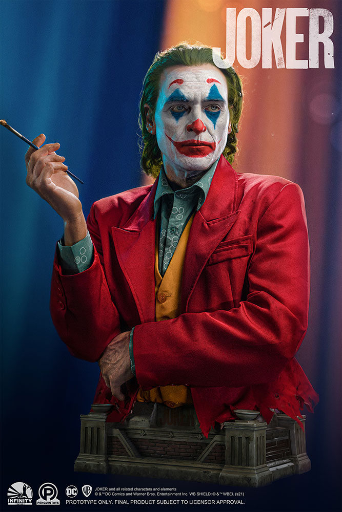 Joker Arthur Fleck Life-Size Bust by Infinity Studio | Sideshow ...