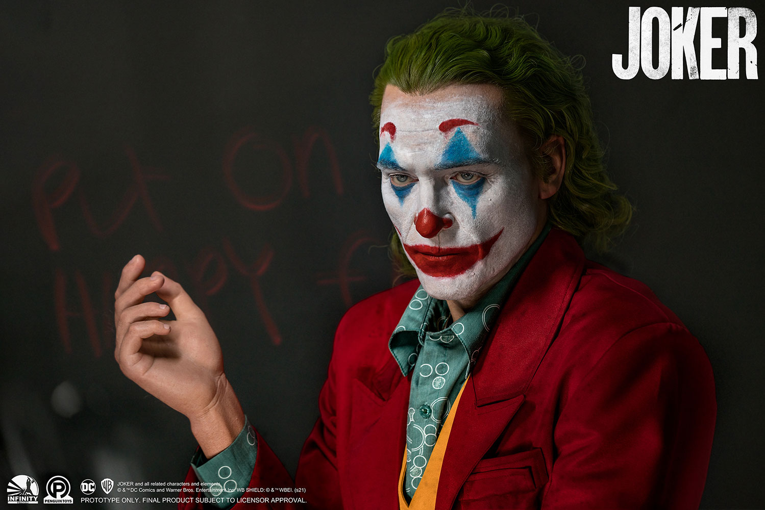 Joker Arthur Fleck Life-Size Bust by Infinity Studio | Sideshow ...