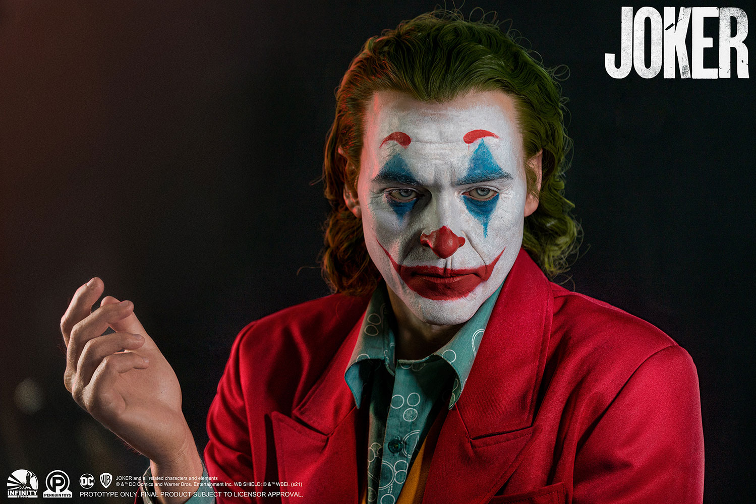 Joker Arthur Fleck Life-Size Bust by Infinity Studio | Sideshow ...