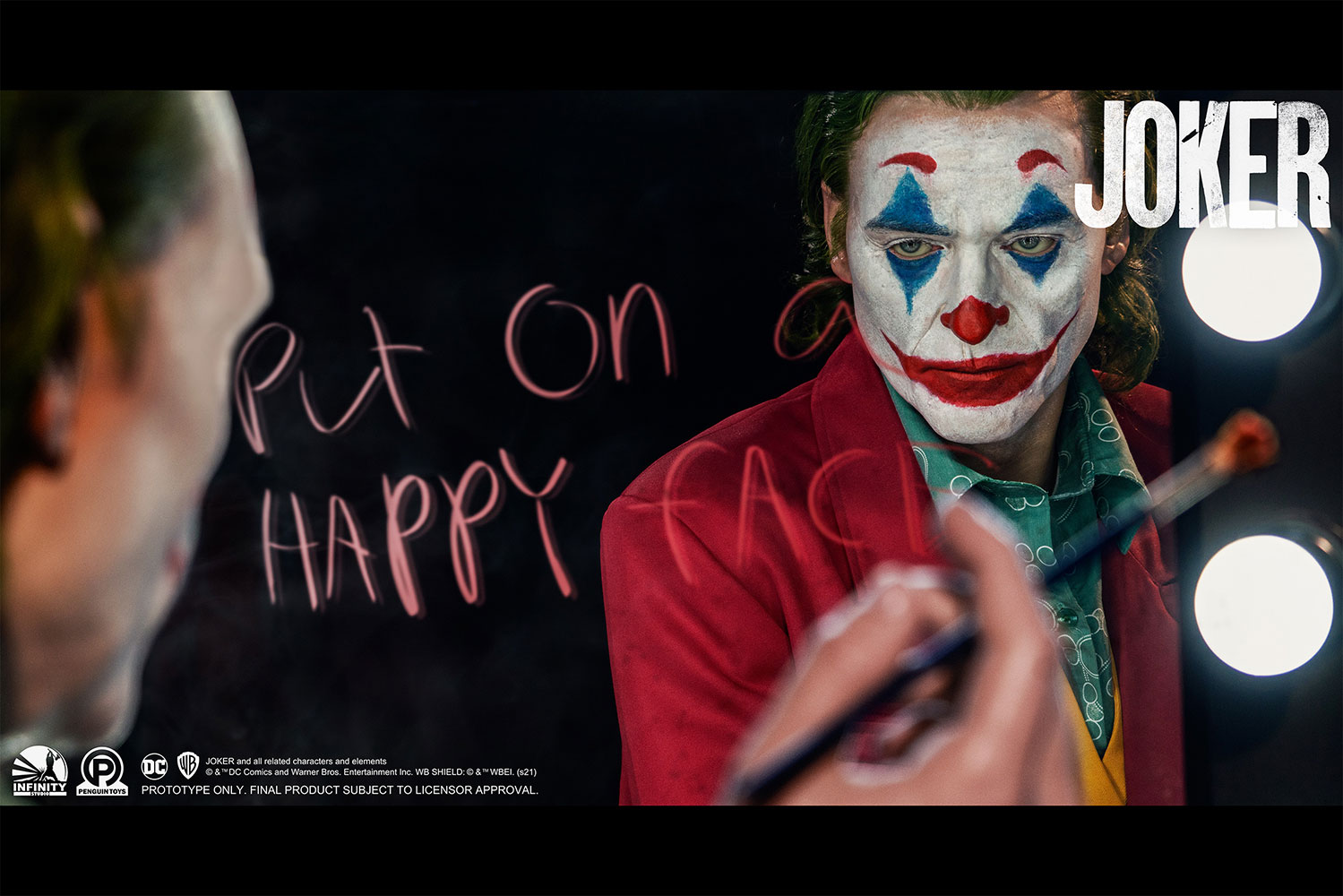 Joker Arthur Fleck Life-Size Bust by Infinity Studio | Sideshow ...