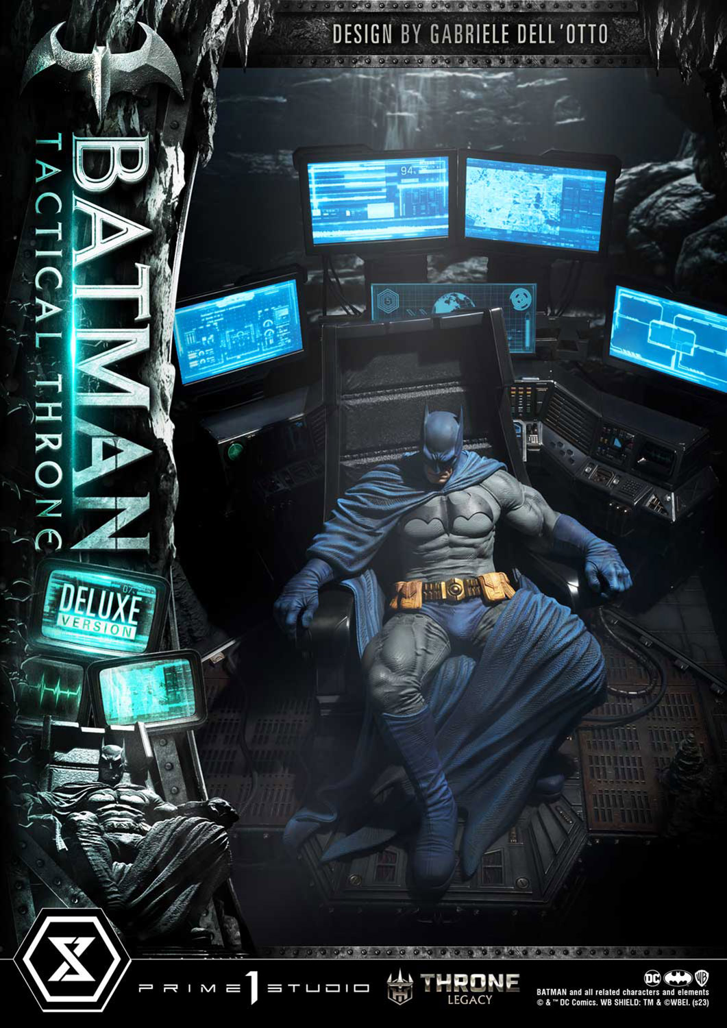 BATMAN TACTICAL TRHONE 1.4 scale statue