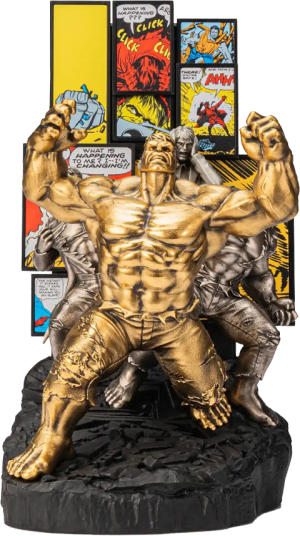 Hulk Origins (Gilt) Pewter Collectible by Royal Selangor | Sideshow ...