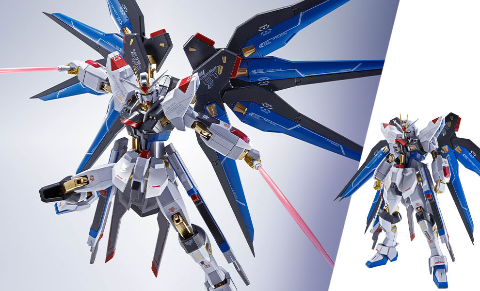Strike Freedom Gundam Collectible Figure by Tamashii Nations | Sideshow ...