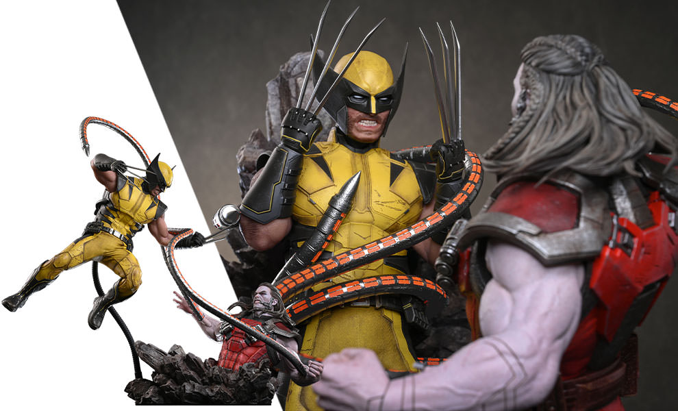 Wolverine Deluxe Version Sixth Scale Figure By Hot Toys Sideshow